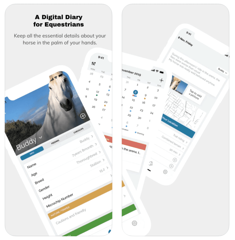 Equus Note: Digital Equestrian Diary (App Review) - Horse Rookie