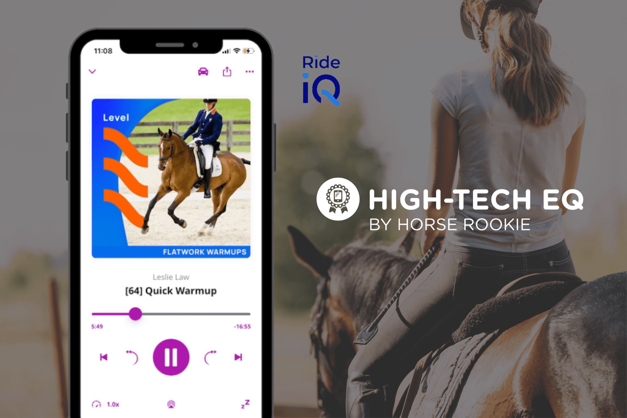 Equine Coaching On Demand (Ride IQ Horse Riding App Review) - Horse Rookie