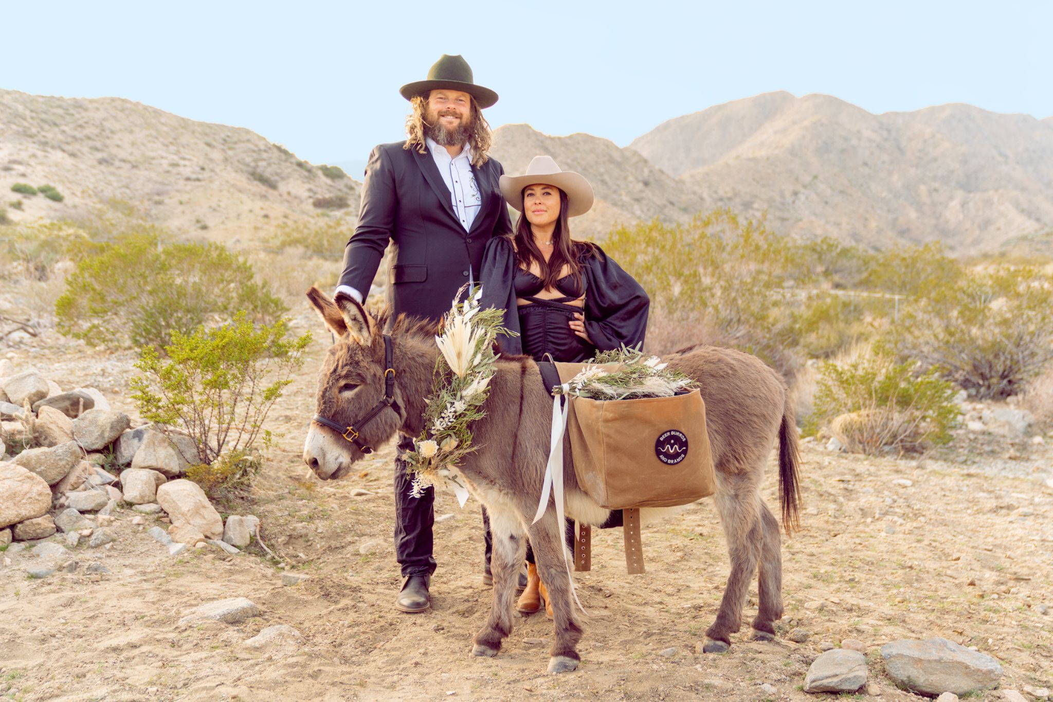 8 Stellar Beverage Burro Companies (Weddings & More) - Horse Rookie