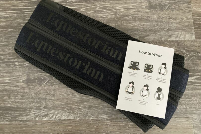 Sit Tall & Kick On (Equestorian Back Brace Rider Review) - Horse Rookie