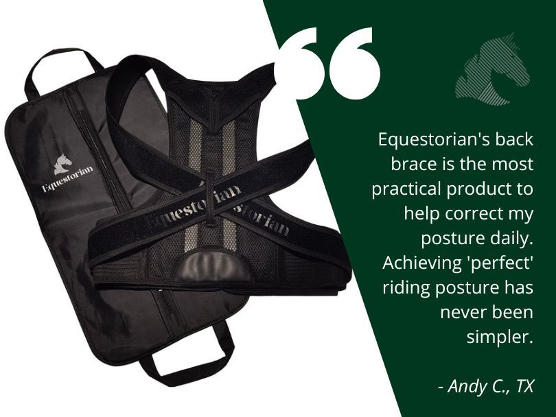 Sit Tall & Kick On (Equestorian Back Brace Rider Review) - Horse Rookie