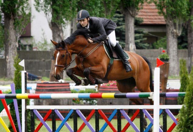 What is the correct jumping position for horse riders? - Horse Rookie
